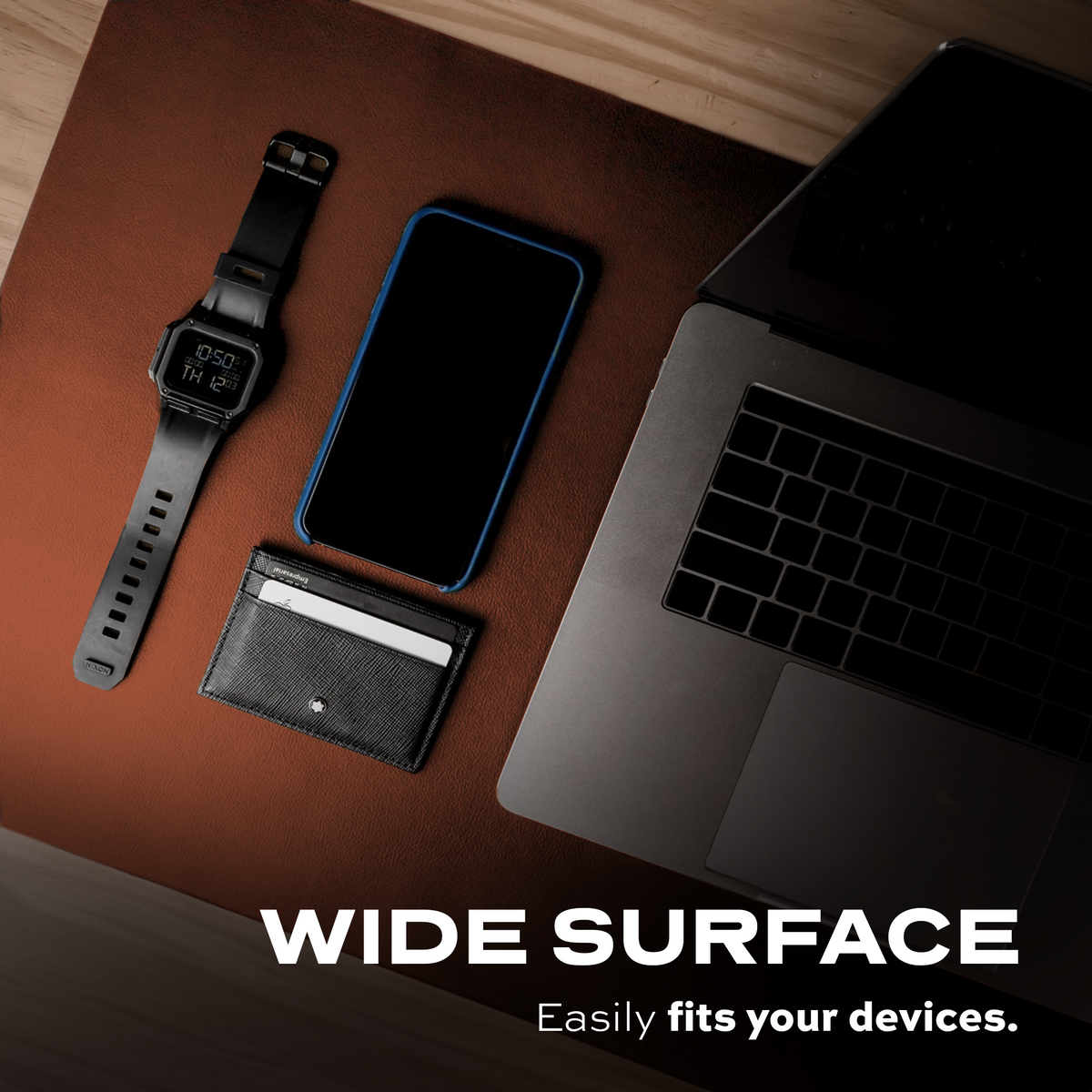 TaskPad™ Leather | XL Double-Sided Mouse Pad