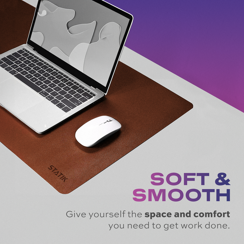 TaskPad™ Leather | XL Double-Sided Mouse Pad
