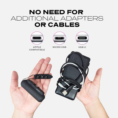 Snap-N-Charge™ | Universal Magnetic Power Bank | 3000mAh