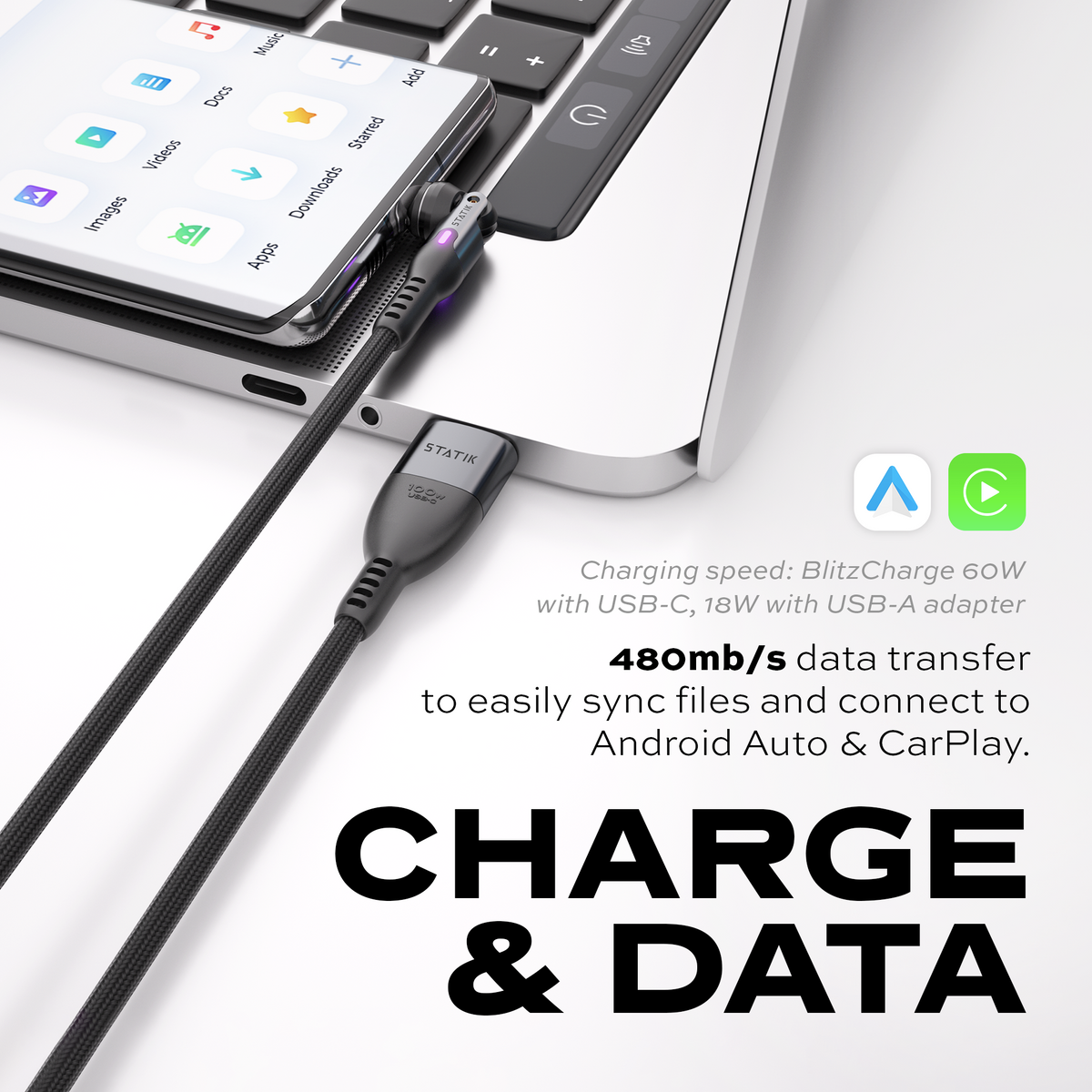 PowerPivot™ Pro - Charging & Data Transfer Cable