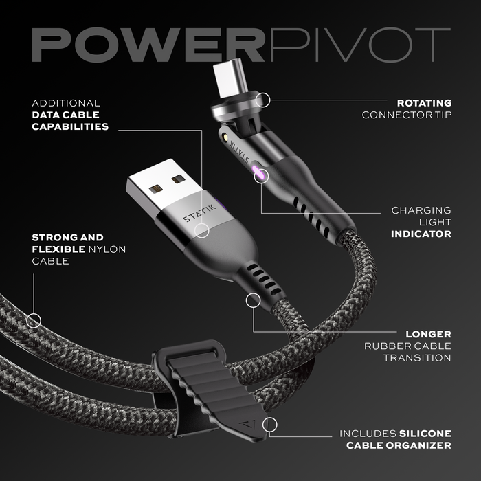 PowerPivot™ - Charging & Data Transfer Cable