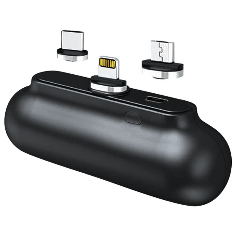 Snap-N-Charge™ | Universal Magnetic Power Bank | 3000mAh