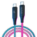 GloBright® USB-C | Braided LED Cable | 100W BlitzCharge